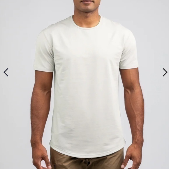 BYLT Basics | Shirts | Bylt Drop Cut Lux Medium Top Ivory | Poshmark